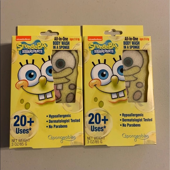 Nickelodeon | Bath, Skin & Hair | Spongebob Squarepants Spongeables ...